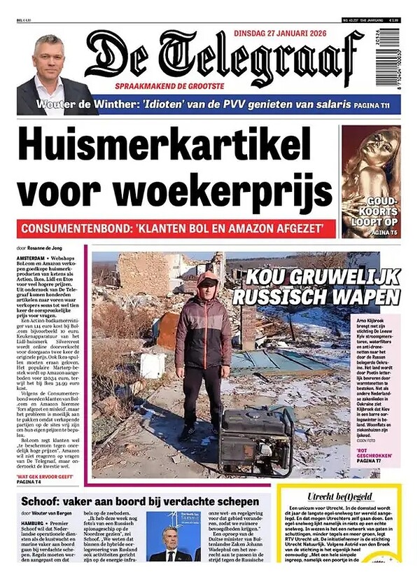 de Volkskrant abonnement, vanaf 6,95